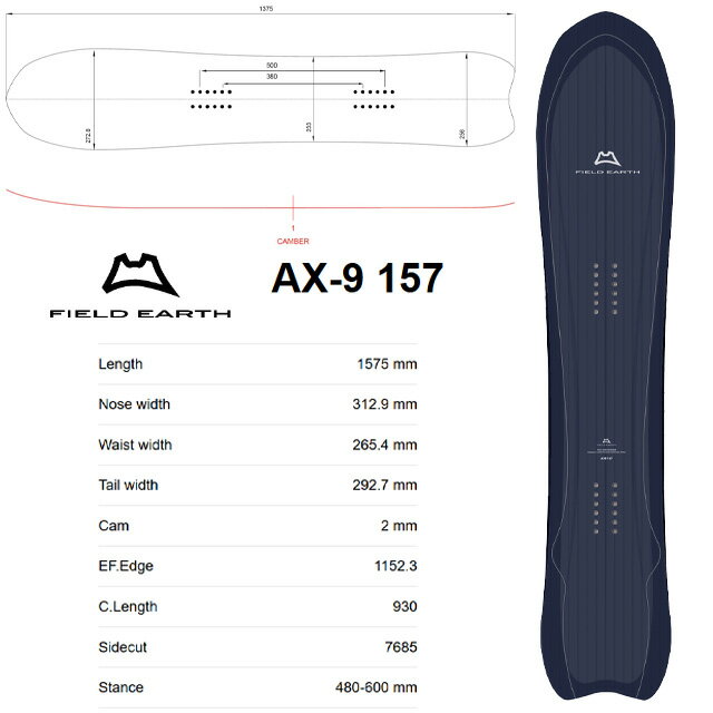 製 品 説 明 デッキから見えるウッドコアやバンブービームはFIELD EARTHの最強ラインナップボードと変わりありません。 もちろんソール材も。 何一つ妥協のない究極のMid3D BOARDです。 初めての方や上級者に限らず思いのままに...