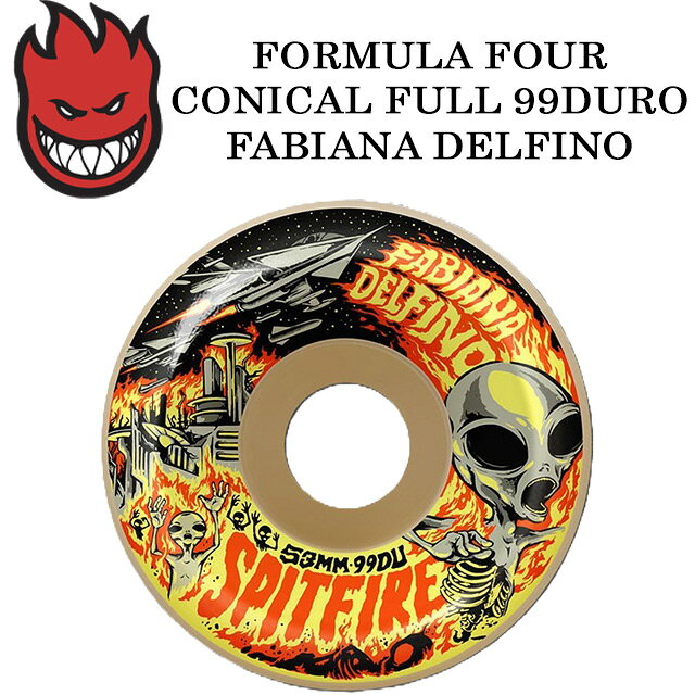 製 品 説 明 SPIFIRE WHEELS (スピットファイヤーウィールズ) 火の玉小僧のマークで有名な世界NO1のシェアを誇るウィールブランドです。 最良質のウレタンから造り出されるウィールはどれもグリップ、安定性、スピードの面で他のブ...