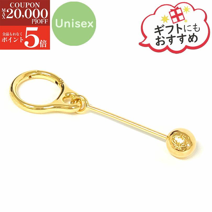 【商品名】 ★2026SS★ LOEWE ロエベ C691PP1X02 8130 PEBBLE ペブル パーソナライゼーションバー キーホルダー バッグチャーム(新品) 【品番】 C691PP1X02-8130 【カラー】 ゴールド 【素材...