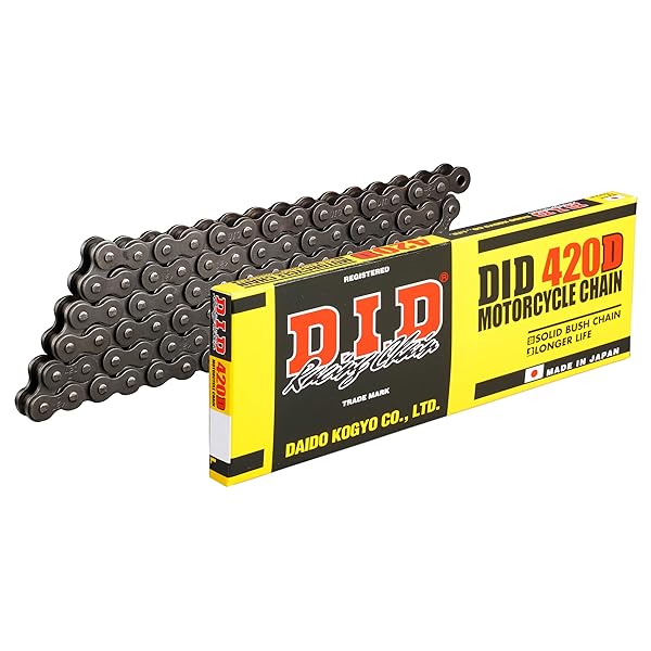 D.I.D(大同工業)バイク用チェーン クリップジョイント付属 420D-106RB STEEL(スチール) 二輪 オートバイ用ブランドD.I.D(ダイドー)色STEEL(スチール)モデル420DX106RB商品説明【商品概要】梱包サイズ:...
