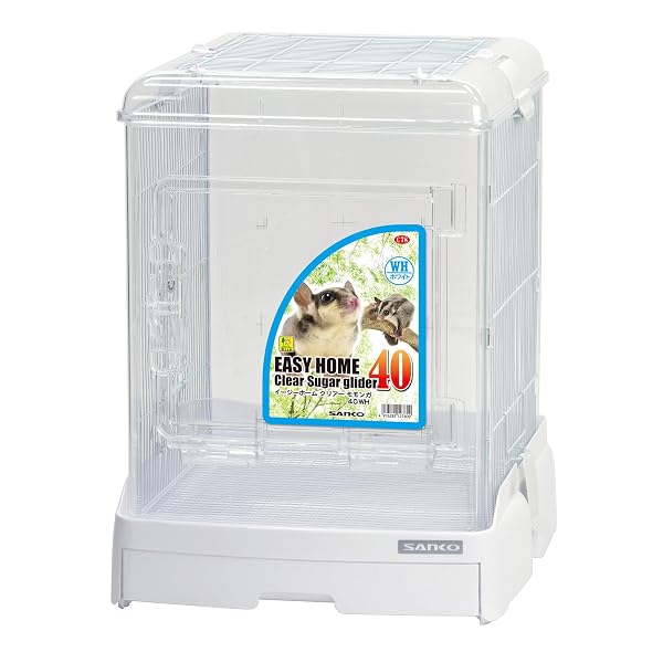 Sanko C78 EZHクリアモモンガ40WHブランドSanko色ーモデル4976285127809商品説明【商品概要】透明樹脂パネルで中の様子がクリアーに見える！【商品説明】【商品詳細】ブランド：Sanko商品種別：小動物用ケージ商品名...