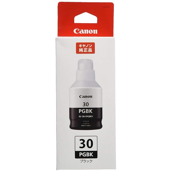 キヤノン Canon 純正 インクボトル GI-30PGBK ブラックブランドキヤノン色ブラックモデルGI-30PGBK商品説明【商品概要】製品特徴:ギガタンク搭載モデルGシリーズ対応インクタイプ:純正種類:顔料色:ブラック対応メーカー:キ...