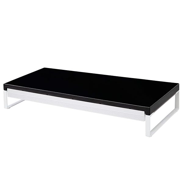 リヒトラブ パソコン台 モニター台 机上台 黒 幅59×奥行25×高さ10cm 引出し付 耐荷重15kg A7338-24ブランドリヒトラブ(Lihit lab.)色ブラックモデルA7338-24商品説明【商品概要】【商品】モニター台として...
