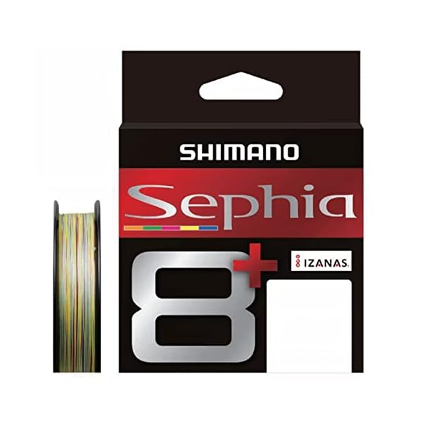 シマノ(SHIMANO) PEライン セフィア8+ 10m×5カラー 200m 0.6号 LD-E61T ジギングブランドシマノ(SHIMANO)色マルチカラーモデル商品説明【商品概要】号数：0.6最大強力lb(kg)：14.8lb (6....