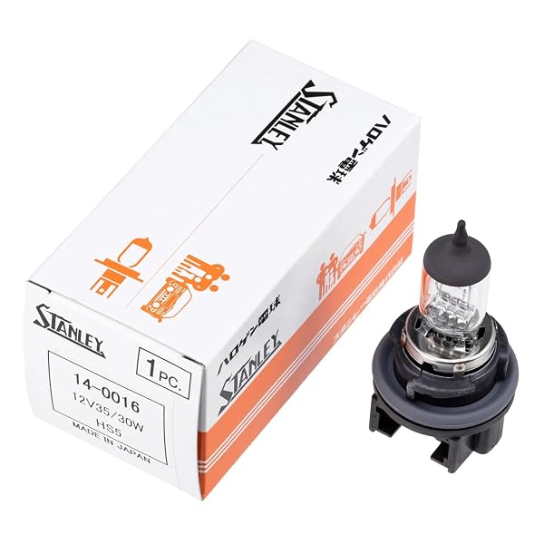 スタンレー電気(STANLEY) ハロゲン電球 HS5 12V35W 14-0016 ライト バルブブランドSTANLEY(スタンレー)色クリアモデル14-0016商品説明【商品概要】●適合: ホンダ・スズキ ●色: クリア ●タイプ: H...