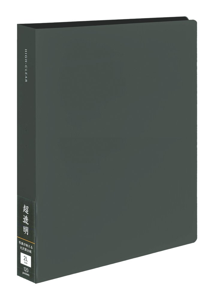 ナカバヤシ ファイル 超透明ポケットアルバム 黒台紙 2L判 120枚 ブラック CTDP-2L-120-Dブランドナカバヤシ(Nakabayashi)色モデルCTDP-2L-120-D商品説明【商品概要】本体寸法:タテ282×ヨコ209×...