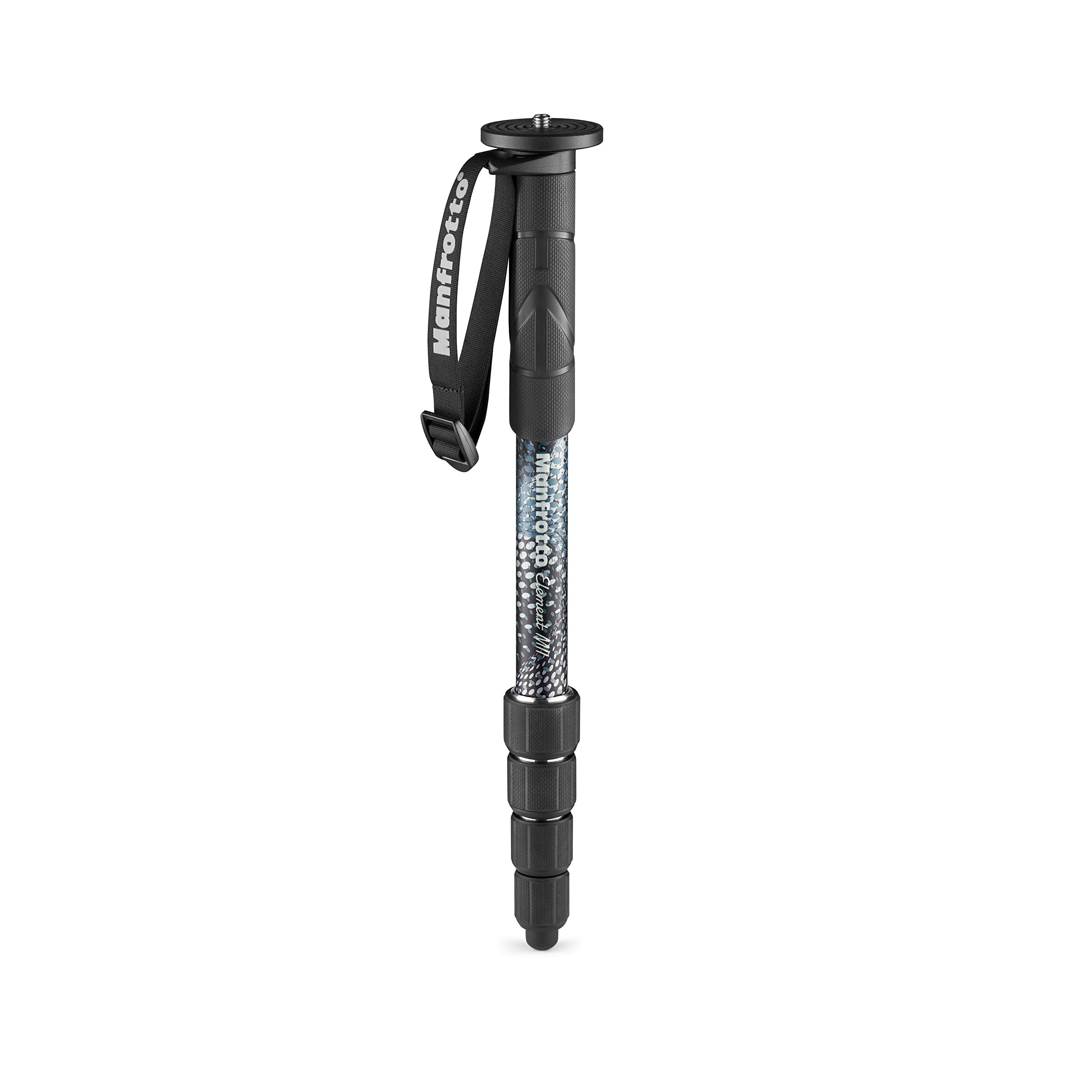 マンフロット(Manfrotto) Element MII ブラック アルミニウム一脚 5段式 ツイストロック 最大15kg プロ仕様 ポータブル MMELMIIA5BKブランドマンフロット(Manfrotto)色モデルMMELMIIA5B...