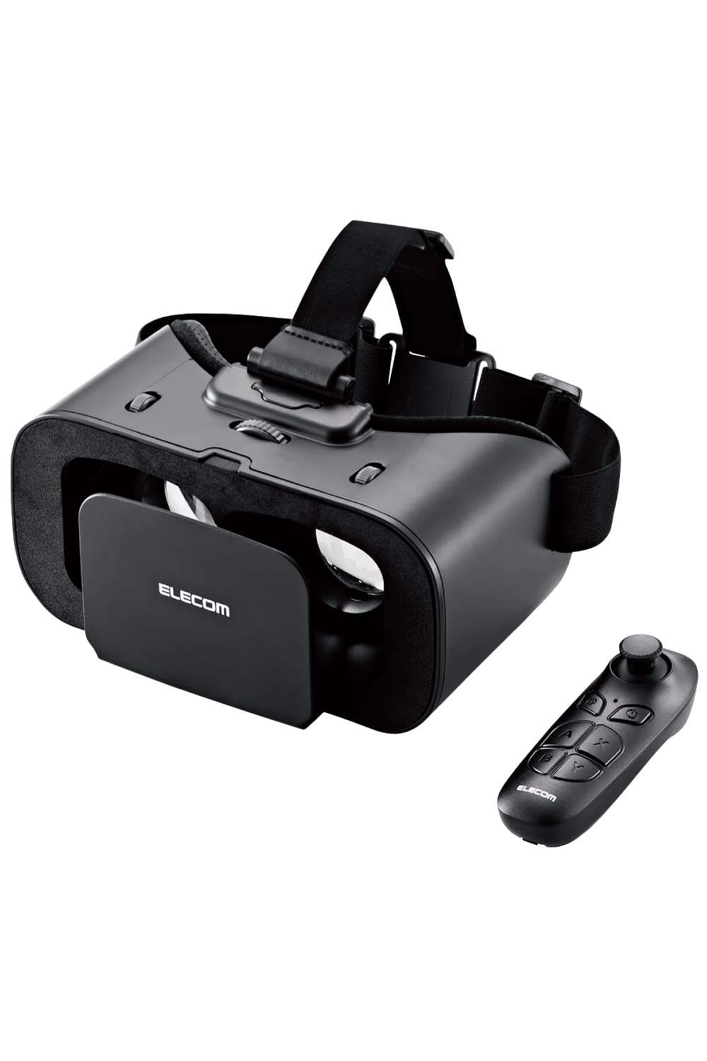 エレコム VRゴーグル ＆ リモコン 360度 目幅調整 ピント調整 メガネ対応 非球面光学レンズ採用 【4.7~7.0インチ以内の スマホ/iPhone 対応】 ブラック VRG-X03RBKブランドエレコム(ELECOM)色モデルVRG...