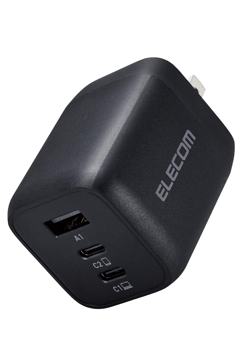 エレコム 充電器 65W USB PD対応 3ポート Type-C USB-A 【 iPhone 16 15 14 iPad Macbook Air ノートPC】 ブラック EC-AC4465BKブランドエレコム(ELECOM)色モデルEC...