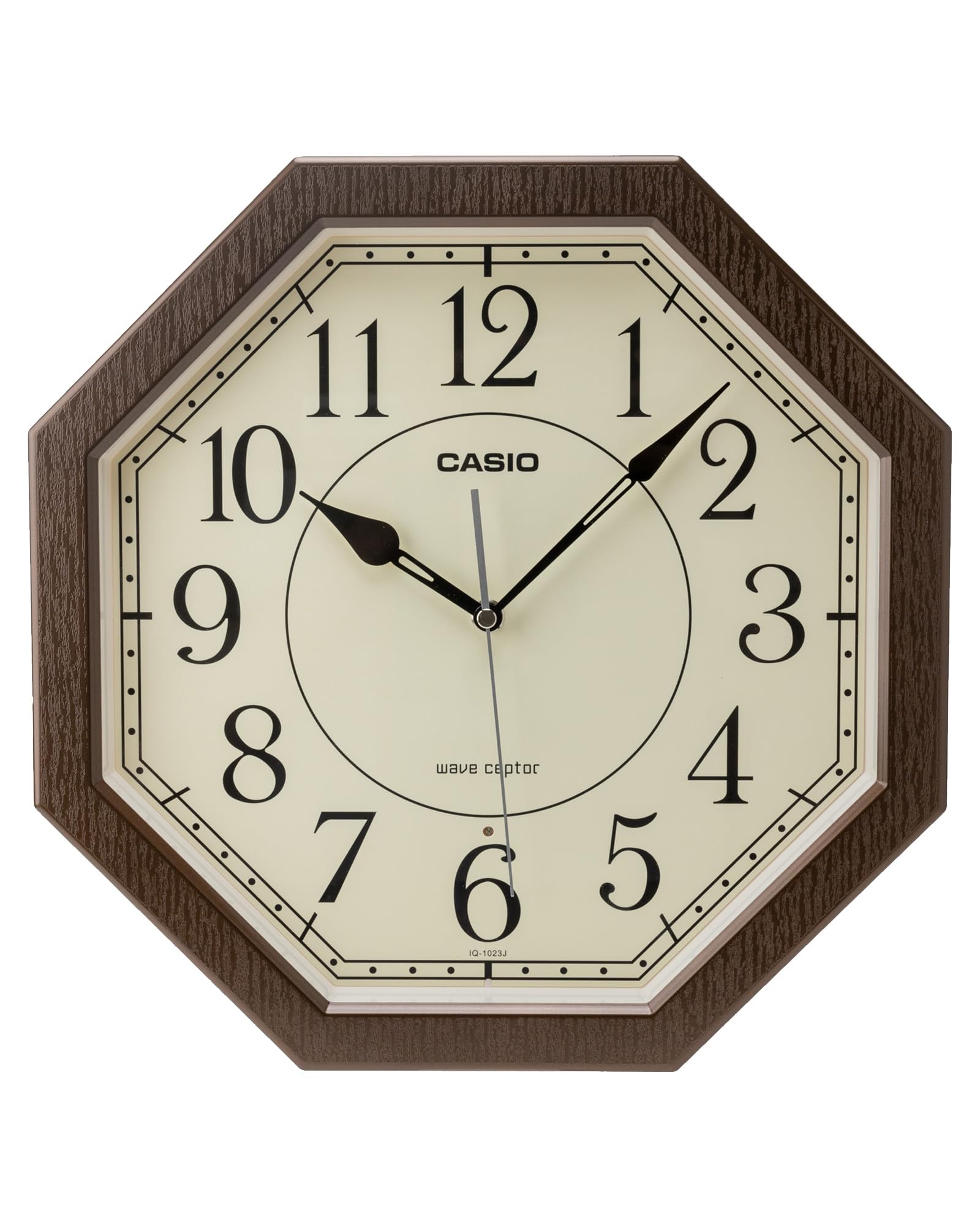 CASIO(カシオ) 壁掛け時計 壁掛け時計 電波時計 木目調 ステップ秒針 夜間秒針停止 濃茶 和室 IQ-1023J-5JFブランドCASIO(カシオ)色01.ダークブラウンモデルIQ-1023J-5JF商品説明【商品概要】機能：電波受...