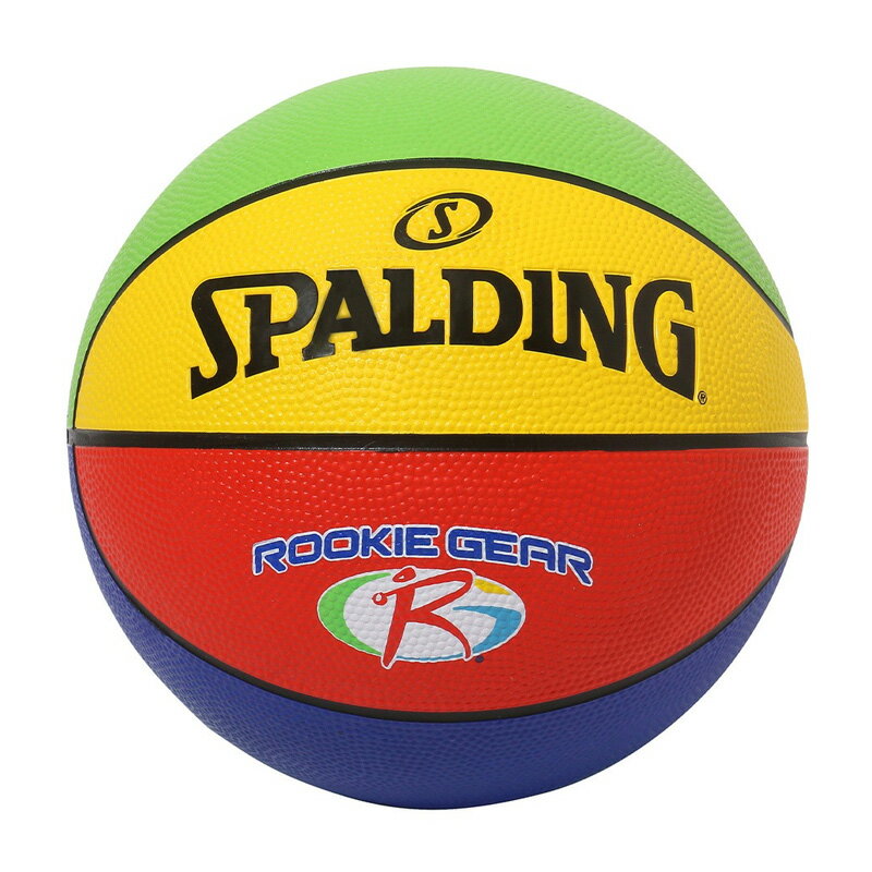 ●サイズ：5号球 ●カラー：マルチ ●素材：ラバー ●小さな子供でも基礎スキルを楽しく、早く身につけることが可能なルーキーギアシリーズから、マルチカラーが登場。 ●通常の5号サイズボールよりも15％軽量。