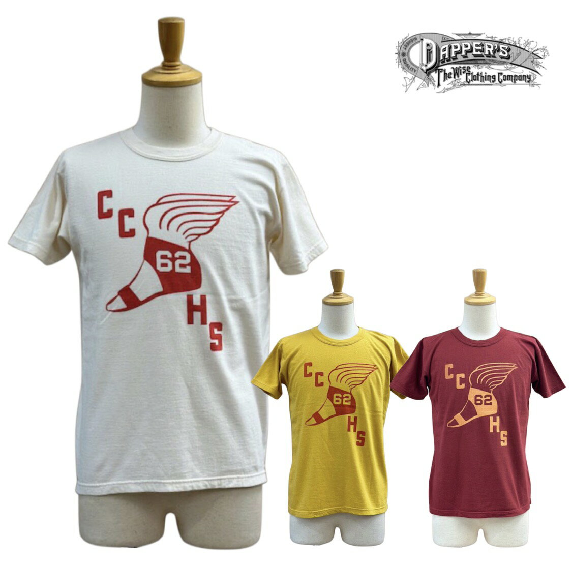 ベーシックラインスタンダードソーイングプリントTeeシリーズ。 ファブリックは20/-小寸丸胴吊り天竺を選定。ネックデザインを2.5mmフライスバインダー2本針クルーネック仕様。 ウォッシュ加工品。 【SIZE】 38(M): 身幅 48....