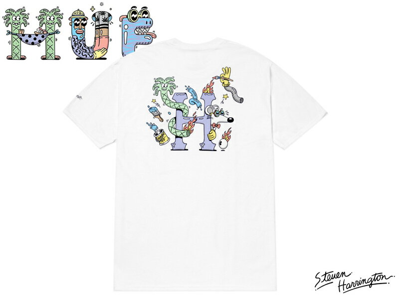 ★HUF（ハフ）は、2002年プロスケーター、キース・ハフナゲルが立ち上げたスケートボード・スニーカー・アパレルのセレクトショップ。クリーンカットと独特なデザインやリミテッドコラボはスケーターやスニーカーファンを虜にしている。 ★スティーブ...