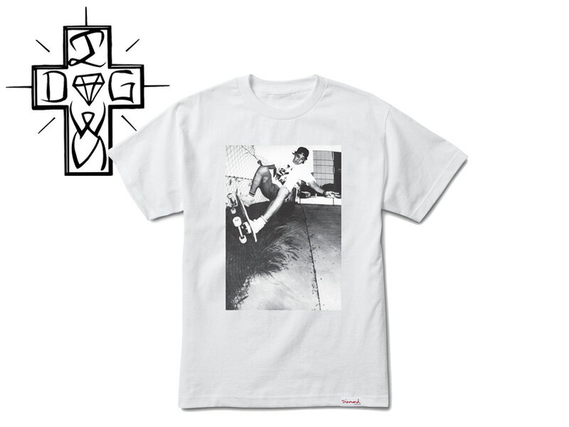 ☆ダイアモンド×ドッグタウンのカプセルコレクション。フロントに「SCOTT OSTER」フォトプリント、バックにコラボロゴプリント M SIZE 着丈：約72cm　身幅約49cm L SIZE 着丈：約79cm　身幅約53cm　 　