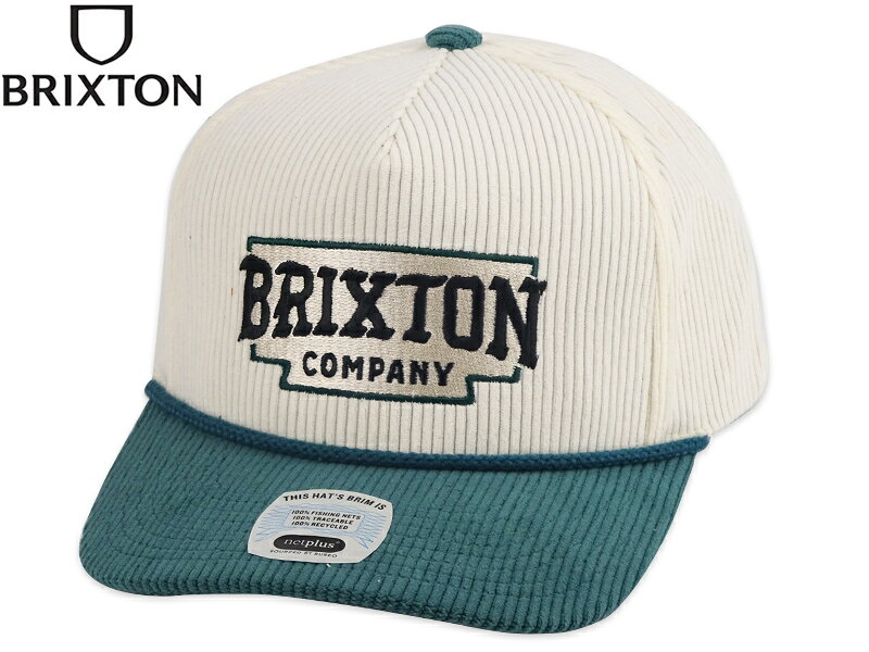 DOLAN STEARNSやKENNY ANDERSON等所属でお馴染みのブリクストン。 MP（ミディアムプロファイル）：癖の少ないベーシックな被り心地。クラシックなロゴ刺繍とカラーリングがマッチするキャップ サイズ　：　フリーサイズ、 素...