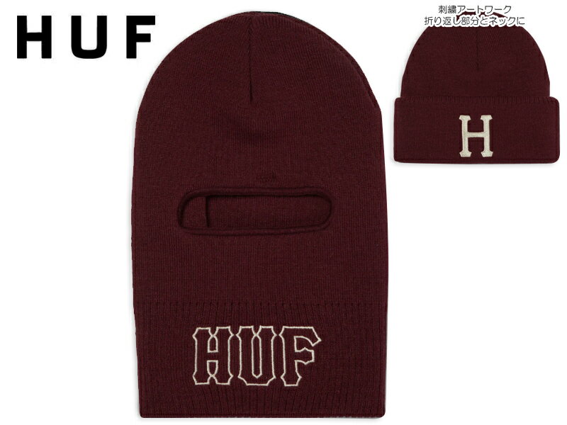 ★HUF（ハフ）は、2002年プロスケーター、キース・ハフナゲルが立ち上げたスケートボード・スニーカー・アパレルのセレクトショップ。クリーンカットと独特なデザインやリミテッドコラボはスケーターやスニーカーファンを虜にしている。 100%アク...