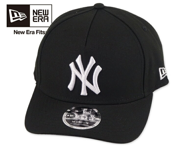 9FORTY M-CROWN CAP。通気性のいいフィット感のあるポリエステル素材を使用。クラウンが浅くバイザーがゆるくカーブがかったモデル。バイザー裏はグレーカラーで切替えています。 サイズ　:フリーサイズ 素材　：ポリエステル