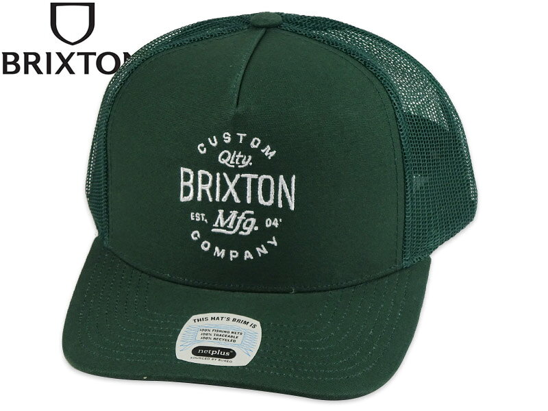 フロントにはBrixton MFG Companyのグラフィックをダイレクト刺繍で配置。しっかりとした芯ありの5パネル構造を採用スナップバック。 サイズ　：　フリーサイズ 素材　：　ポリエステル、コットン