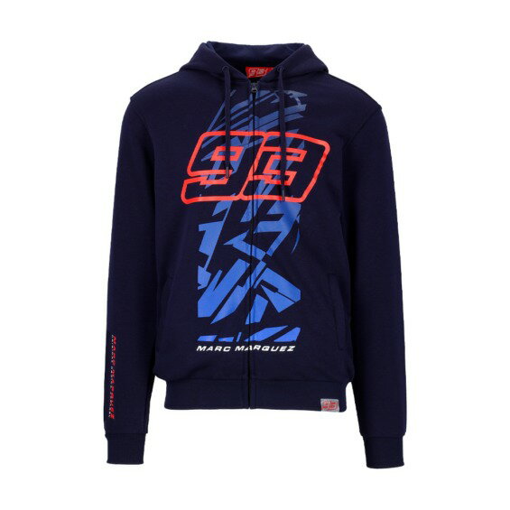 Marc Marquez オフィシャル ジップアップ パーカー です。 素材:80% cotton 20% polyester カラー:ブルー *こちらは海外倉庫からのお取り寄せのため、お届けまでに約2週間ほどお時間が掛かります。 お客様の...