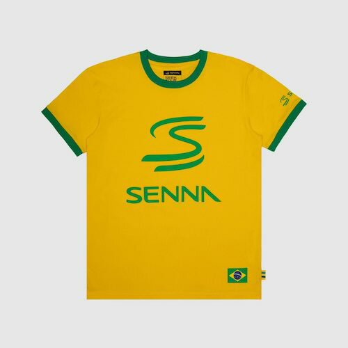 Ayrton Senna オフィシャル Tシャツです。 素材:100% コットン *こちらは海外倉庫からのお取り寄せのため、お届けまでに約2~3週間ほどお時間が掛かります。 お客様の都合による返品、交換は受付を致しかねますのでご了承くださいませ。