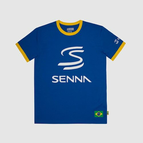 Ayrton Senna オフィシャル Tシャツです。 素材:100% コットン *こちらは海外倉庫からのお取り寄せのため、お届けまでに約2~3週間ほどお時間が掛かります。 お客様の都合による返品、交換は受付を致しかねますのでご了承くださいませ。