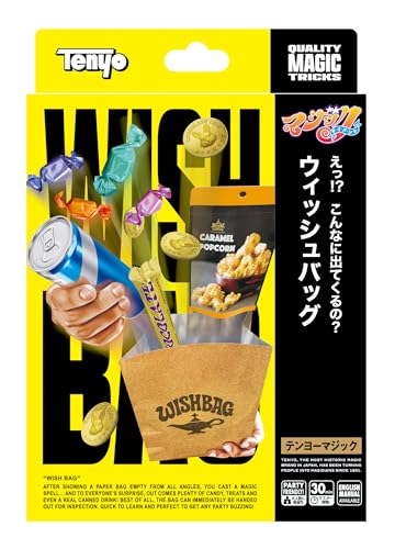 -/-/M11738・パッケージ個数:1・マジックテイメントシリーズ・パーティーにもぴったりのかわいいマジック・解説動画付き商品紹介 空っぽの紙袋をよく見せてからおまじないをかけると…予想外にたくさんのお菓子！そして本物のドリンク缶が出現！...