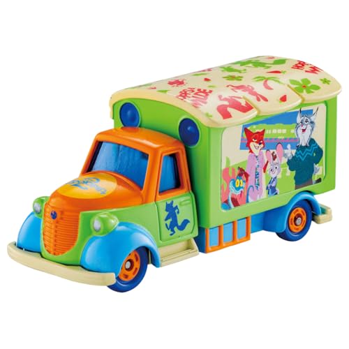 (C) Disney・電池は使用しません。商品紹介 タカラトミー(TAKARA TOMY) トミカ ドリームトミカ SP ディズニーモータース グッディキャリー ズートピア2 ミニカー おもちゃ 3歳以上 安全警告 気を付けて