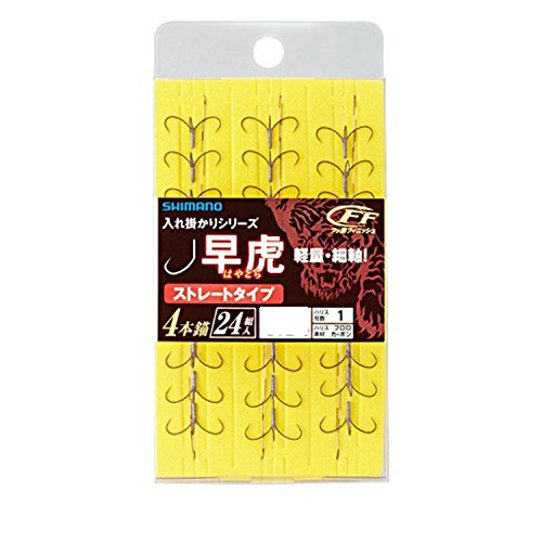 6.0号-/4本錨24組 (RG-A45P)/RG-A45P・Size:4本錨24組 (RG-A45P)Style:6.0号・パッケージ個数:1・鈎(号):6.0・ハリス(号):1.0・ハリス長さ(cm):11軽量・細軸。強く滑らかで鋭く刺さる。