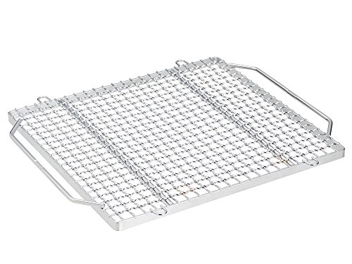 スチールマルチ/M[3~4人用]/ST-033MA・Size:M[3~4人用]Style:スチール・パッケージ個数:1・●材質:スチールクロームメッキ・●サイズ:389×352×19mm・●重量:1.26kg細かい焼き物からダッチオーブンまで対応