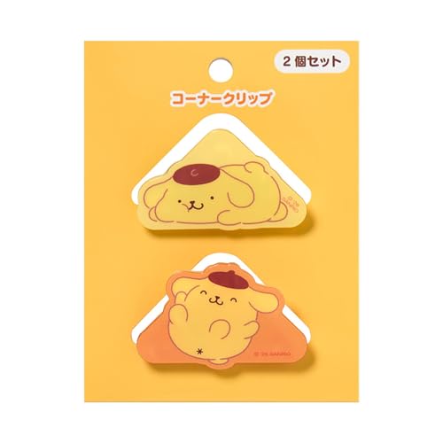 ポムポムプリン/1.38 x 0.79 x 2.17 インチ/598747・Color:ポムポムプリン・パッケージ個数:1・本体サイズ：各約幅3.5×奥行2×高さ5.5cm。主な材料・原料：ABS、アクリル・束ねた書類のコーナーをスッキリと...