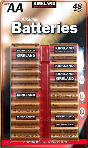 パッケージ個数:1・KIRKLAND AA 48PK アルカリ単三 乾電池48個入●商品名　KIRKLAND カークランド アルカリ電池単3 ×48本 ●内容　48本入り