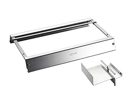 マルチ/ONE/-・パッケージ個数:1・【サイズ】約295×182×36(高さ)mm・【重量】約540g・【生産国】日本製・【素材】ステンレス鋼・【機能】焼鳥台に焼魚の串置きを追加できる設計／焼魚の串の持ち手を焦がさないプレート付き／串置き...