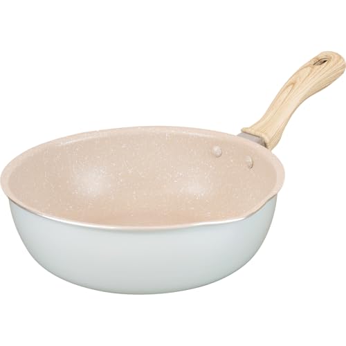 炒め鍋21cm水色/2.1 L/RB-3499・Style:炒め鍋21cm・パッケージ個数:1・商品サイズ(約):幅35×奥行23×高さ12cm・商品重量(約):500g・本体:アルミニウム合金、内面:ふっ素樹脂加工、外面:焼付け塗装、はり...