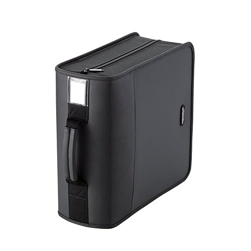 320枚入ブラック/320枚収納/CCD-SS320BK・Size:320枚収納・パッケージ個数:1・本棚や机周りに縦置きもできる自立タイプ。大量のCD/DVDをコンパクトに収納できるファスナーケース。・材質:本体:PP・PVC、ディスク収...