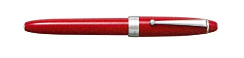 赤/-/FKNS1MRM・パッケージ個数:1・軸カラー：レッド・本体サイズ（約）：最大径15.6×奥144mm、素材：［軸さや］樹脂・ペン先：特殊合金・：M（やや硬めの中字）パイロット 万年筆 カスタムNS 中字 レッド FKNS-1MR-RM