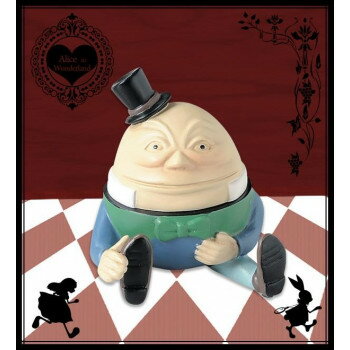 飾っても可愛いハンプティのアクセサリーボックスです。お気に入りのアリスグッズでアリス気分を楽しもう!!サイズW8×L8.2×H8.5cm、物が入る部分の有効寸法:約W5×L5×H2.5cm個装サイズ：11.3×12.5×13cm重量171g...