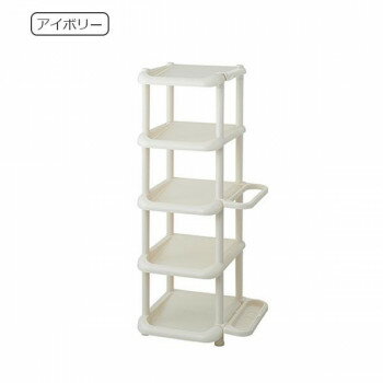 幅35.5cmに靴5足が収納できます。靴べらやブラシが掛けられるフックや、傘5本が収納できる傘立て付き。フック・傘立ては左右どちらでも取付けが可能です。傘立て用の水受け皿は取外せるので、お手入れも簡単に出来ます。サイズ約W35.5×D31×...