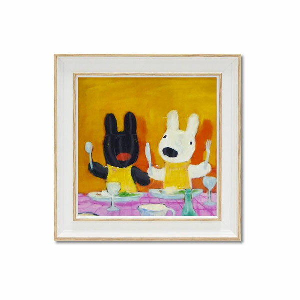 人気の絵本「リサとガスパール」のアートフレームです。今にもリサとガスパールがアートから飛び出してきそう!サイズW19×H19cm個装サイズ：20×20×3cm重量約0.2kg個装重量：300g素材・材質樹脂フレーム仕様壁掛・卓上両用絵の表面...