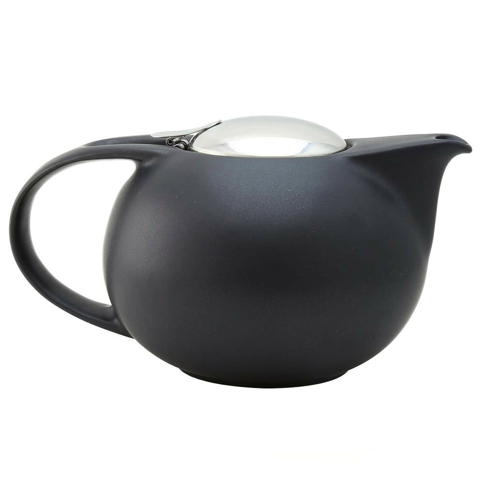 茶こし付きのティーポットです。サイズW205×D145×H110mm個装サイズ：17.7×14.7×12cm重量約650g個装重量：720g素材・材質陶器仕様容量:900cc生産国日本(B)おまけつき（商品とは関係ありません）別送スタイリッ...