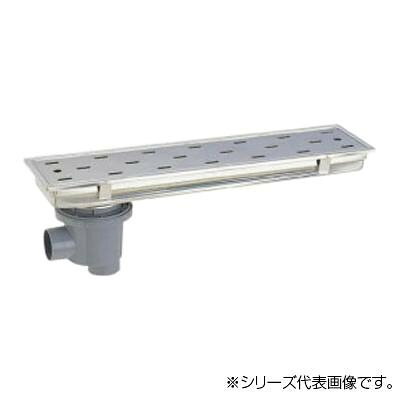 プレス成形品で床面に傾斜があり、水はけは良好です。縦排水、横排水の兼用タイプです。なお、縦排水は偏心(36mm)しますので施工性に優れています。サイズ個装サイズ：15.4×63.0×21.3cm重量個装重量：3040g素材・材質ステンレス仕...