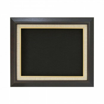 作品を引き立たせるシンプルなデザインの額縁です。※お使いのPCモニターの設定によって、実際の商品と色味が若干異なる場合がございます。ご了承ください。サイズ作品寸法:409×318mm、裏板寸法:529×437mm個装サイズ：45×54×5c...