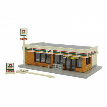 忠実に再現したミニチュアです。※Zゲージ(1/220スケール)規格製品です。サイズW7.0×D4.5×H2.2cm個装サイズ：8.5×9×5.8cm重量個装重量：48g素材・材質ABS、他仕様対象年齢:15歳以上セット内容コンビニエンススト...
