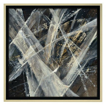 抽象画をシンプルでスリムなフレームにセット。並べ方や組み合わせにより、更に存在感とオリジナリティが増します。ホテルや店舗のディスプレィから、ホームデコレーションまでアイデアしだいで組み合せは無限大!サイズW32×H32cm個装サイズ：34×...