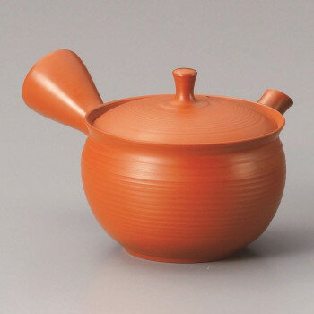 陶器ならではの風合いが特徴的な急須です。かご網を受ける部分を、斜めまたは一段下げることにより、かご網を入れた状態でも蓋がピッタリ合うようになっています。さらに、かご網なしでも使用出来るようにセラメッシュ網も付けてあります。お茶をより一層美味...