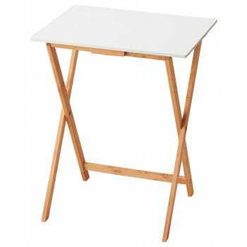 収納・持ち運びもしやすい、折りたたみ式のテーブルです。サイズW47×D37×H60cm個装サイズ：5.3×70.7×48.5cm重量個装重量：2210g素材・材質MDF仕様カラー:ホワイト生産国中国(A)おまけつき（商品とは関係ありません）...