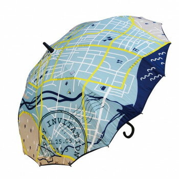 丈夫な16本の骨からなるサクラのような骨組みは美しさに耐久性をも兼ね備えており、さらに縫い目のない生地を使うことで雨にも強く、絵画のようなデザインをお楽しみいただけます。サイズ60cm個装サイズ：83×9×5cm重量個装重量：490g素材・...