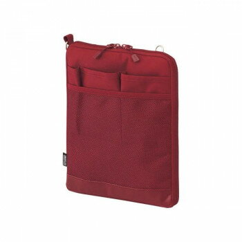 タブレットPCに優しい起毛生地ポケットが付いた薄型バッグインバッグ。※ショルダーベルトは別売です。専用ショルダーベルト(A-7679)を別途お求めください。サイズ200×25×260mm個装サイズ：32×23×5cm重量個装重量：200g素...