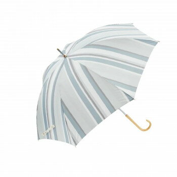 ラフでランダムなストライプと透明感のあるカラー。肩の力が抜けた心地良いストライプの長傘です。抜群の軽さながら強い風からもしっかりと守ってくれる耐風構造の頼れる1本。高い撥水性能はもちろんのこと、紫外線カット加工もついて晴れの日もお使いいただ...