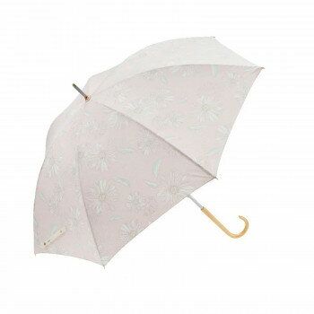 スケッチ長の雰囲気×肌馴染みの良いカラーが大人の女性に似合う花柄の長傘です。抜群の軽さながら強い風からもしっかりと守ってくれる耐風構造の頼れる1本。高い撥水性能はもちろんのこと、紫外線カット加工もついて晴れの日もお使いいただけます。※サイズ...
