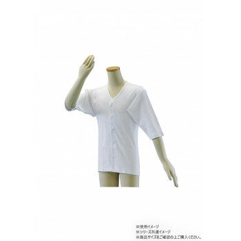 面ファスナータイプで着替えやすい、綿素材を用いた厚手の肌着です。サイズ身丈77.5×身幅52×肩幅43×袖丈43cm個装サイズ：25.1×19.5×5cm重量個装重量：270g素材・材質綿100%仕様適応身長:170〜180cm生産国中国(...